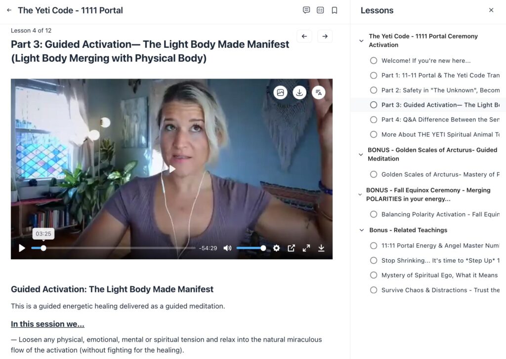 Emelina Stormie Calder | The Yeti Code | 1111 Ceremony